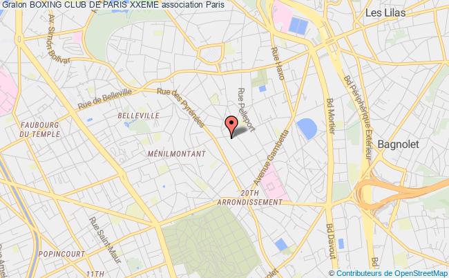 Boxing club de paris xxeme association Boxe boxe anglaise Paris