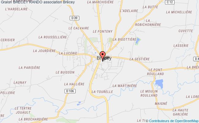 Brecey rando association Balisage brécey canton canton de creation Brécey