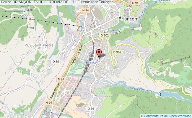 BrianÇon-italie ferroviaire - b.i.f association Hautes-alpes ...