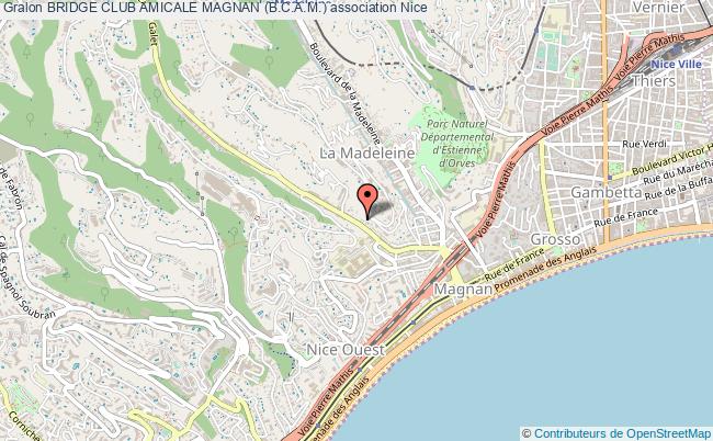 Bridge club amicale magnan (b.c.a.m.) association La réunion Nice