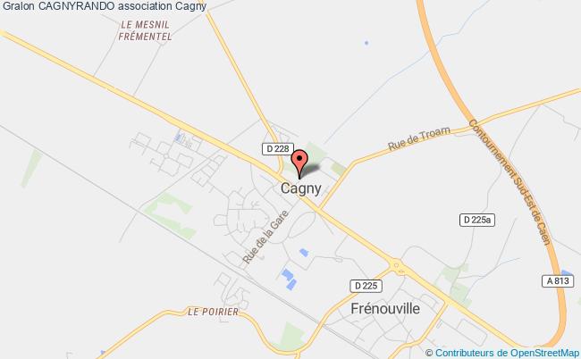 Cagnyrando association Course randonnées rassembler route Cagny