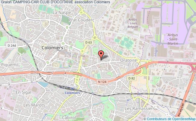 Camping-car club d'occitanie association Tourisme Colomiers