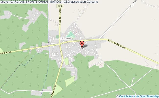 Carcans sports organisation - cso association Sportives Carcans