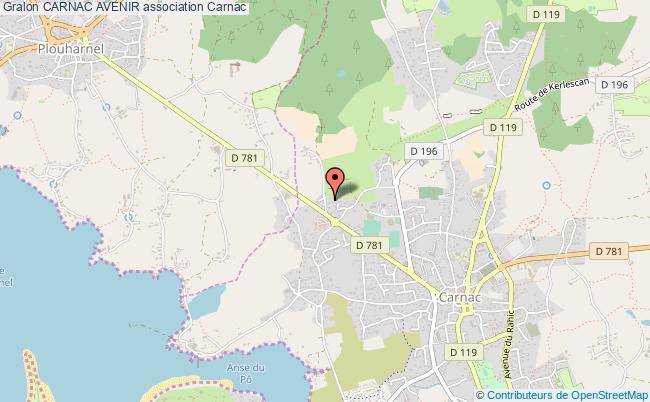 Carnac avenir association Carnac commune la commune Carnac