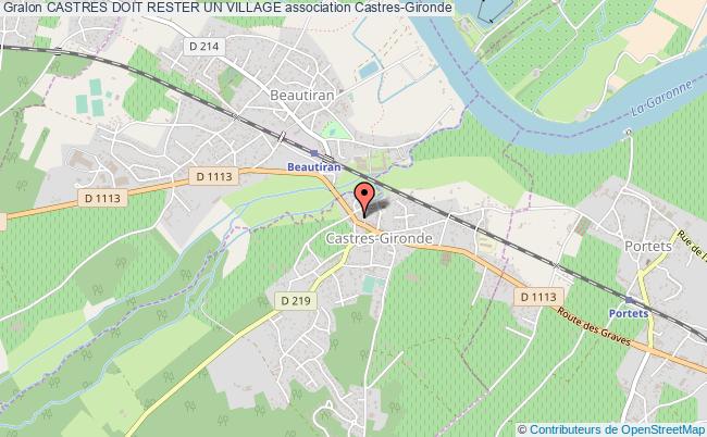 Castres doit rester un village association Castres gironde commune blog ...