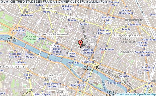 Centre d'etude des francais d'amerique cefa association Français france ...