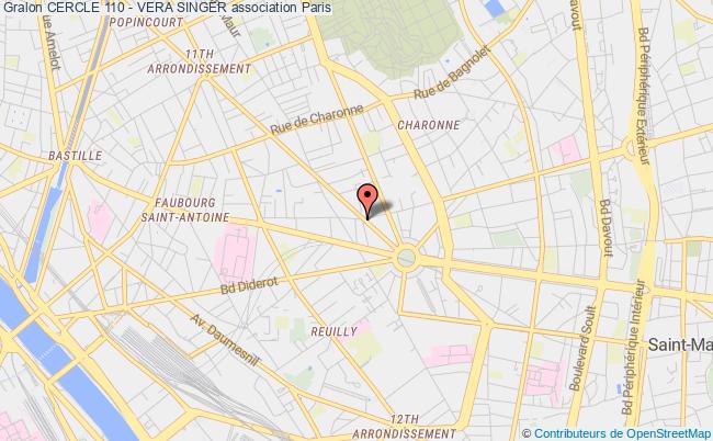 Cercle 110 - vera singer association Actions Paris