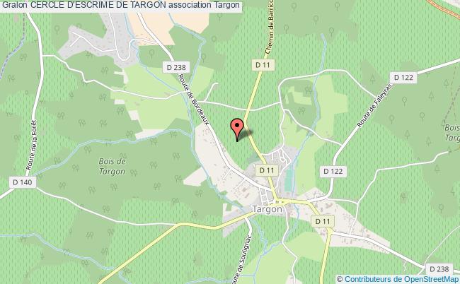 Cercle d'escrime de targon association Escrime loisir Targon