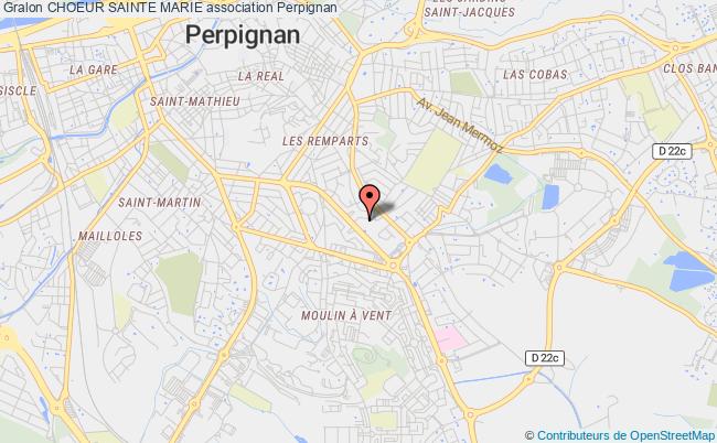 Choeur sainte marie association Chant choral profane Perpignan