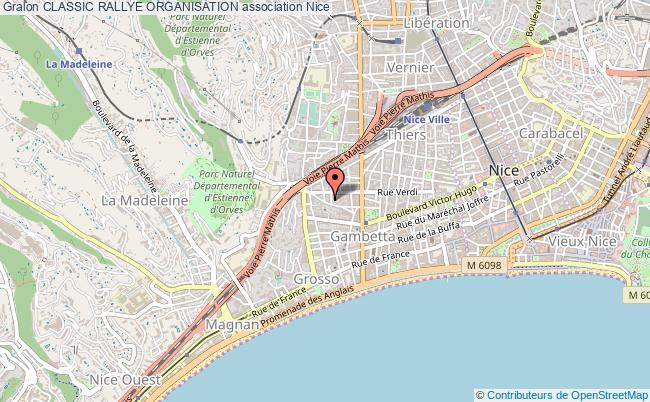 Classic rallye organisation association Nature rallyes realisation Nice