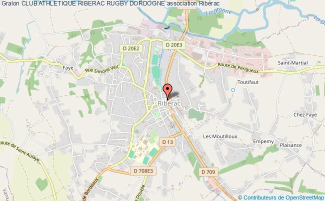 Club athletique riberac rugby dordogne association Promotion Ribérac