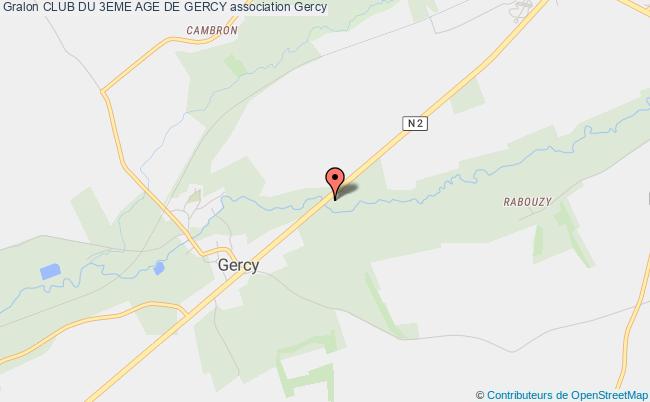 Club du 3eme age de gercy association Clubs du troisième âge Gercy