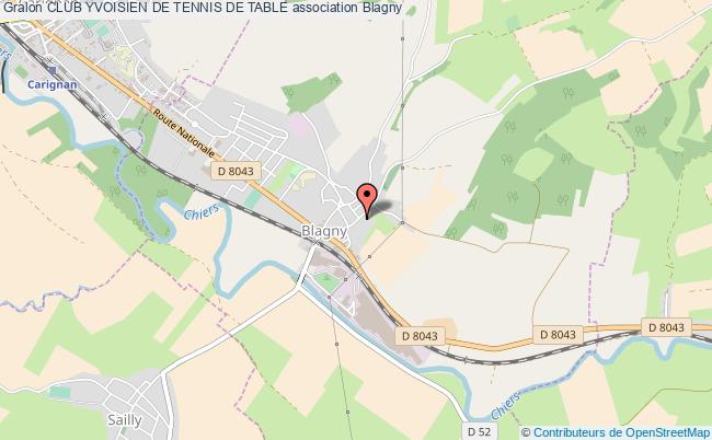Club yvoisien de tennis de table association Loisir tennis Blagny
