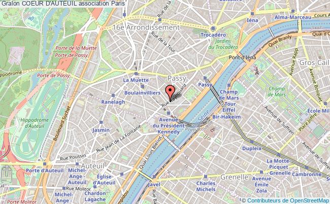 Coeur d'auteuil association Objet social Paris