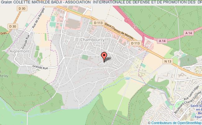 Colette mathilde badji - association internationale de defense et de ...