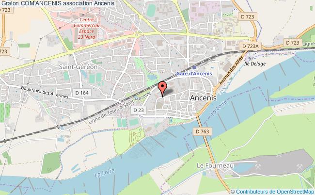 Com'ancenis association Ancenis commune information la commune Ancenis