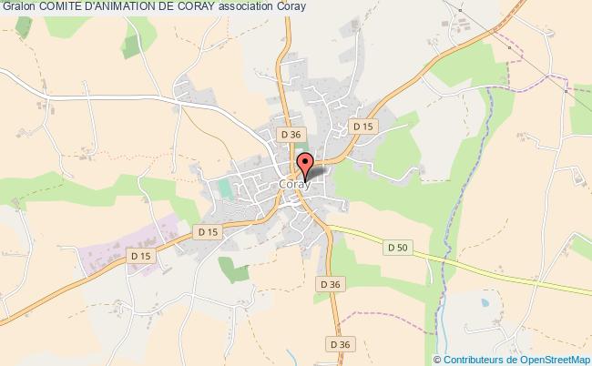 Comite d'animation de coray association Commune la commune Coray