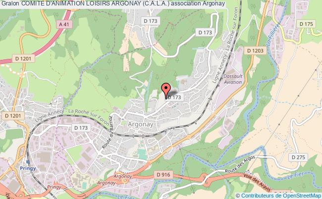 Comite d'animation loisirs argonay (c.a.l.a.) association Argonay ...