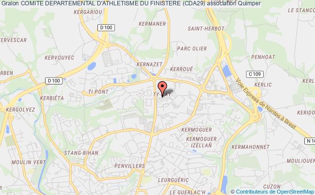 Comite departemental d'athletisme du finistere (cda29) association ...