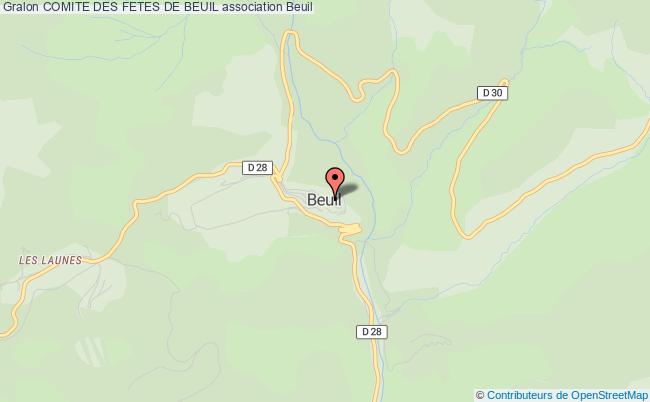 Comite des fetes de beuil association Beuil commune jean juin la ...