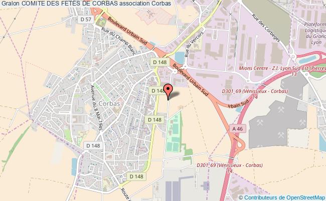 Comite des fetes de corbas association Commune la commune Corbas