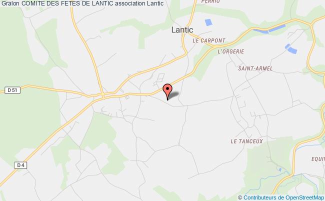 Comite des fetes de lantic association Commune la commune lantic Lantic