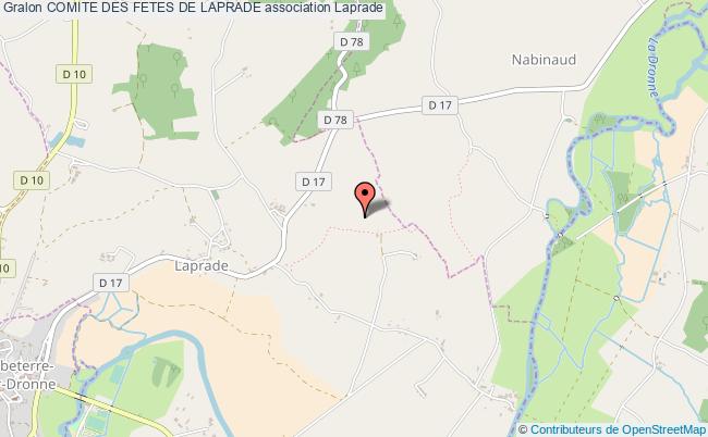 Comite des fetes de laprade association Manifestations Laprade