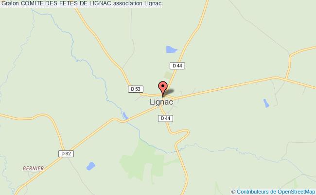 Comite des fetes de lignac association Commune la commune Lignac