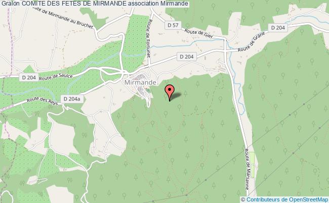 Comite des fetes de mirmande association Fête votive la fÊte Mirmande