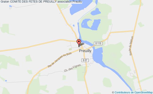 Comite des fetes de preuilly association Commune la commune Preuilly