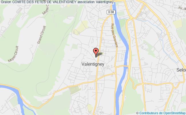 Comite des fetes de valentigney association Collectivité commune la ...