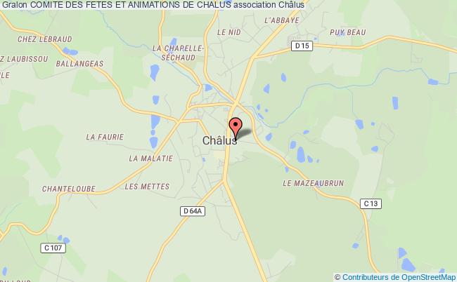 Comite des fetes et animations de chalus association Chalus Châlus