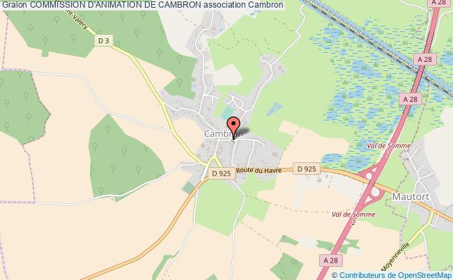 Commission d'animation de cambron association Etc Cambron