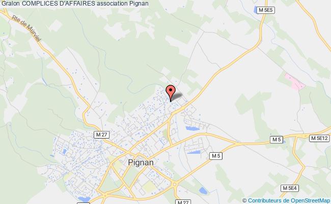 Complices d'affaires association Représentation, promotion et défense d'intérêts économiques Pignan