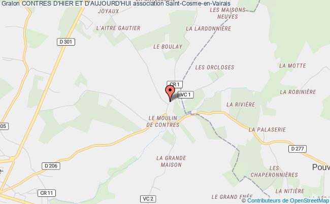 Contres d'hier et d'aujourd'hui association Comités de défense du patrimoine Saint-Cosme-en-Vairais