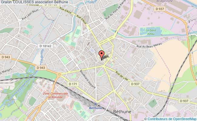 Coulisses association Comédie de béthune Béthune