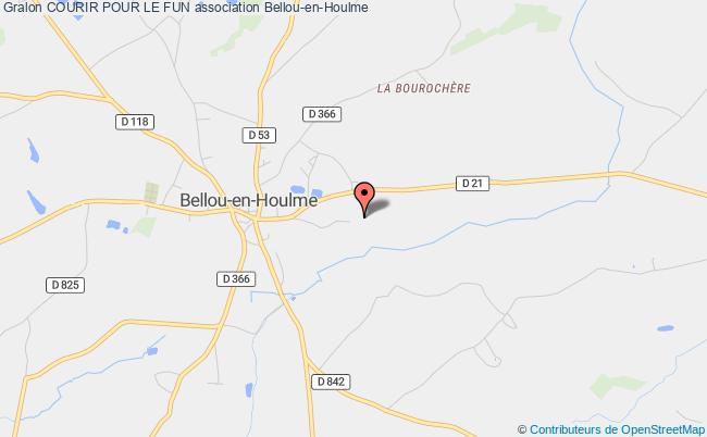 Courir pour le fun association Course à pied Bellou-en-Houlme