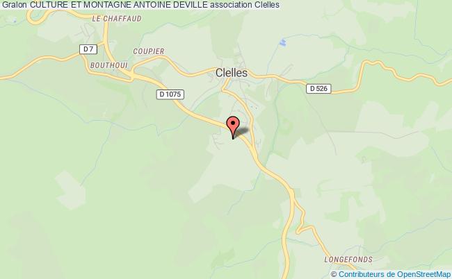 Culture et montagne antoine deville association Montagne sportives Clelles