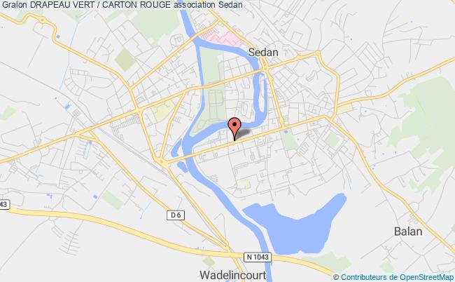 Drapeau vert / carton rouge association Clubs de réflexion Amagne