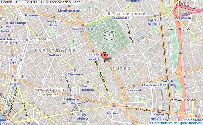 Esgf sailing club association Professionnel projet professionnel Paris