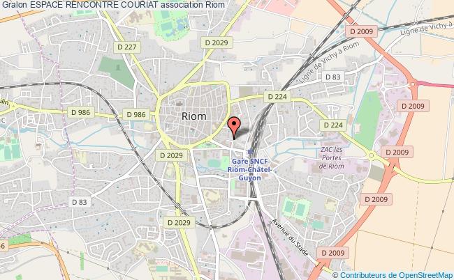 Espace rencontre couriat association Sein Riom