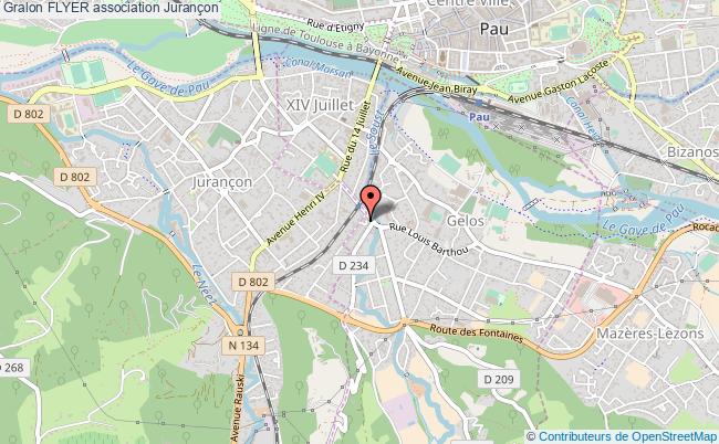 Flyer association Association bar cafés-concert culture internet Jurançon