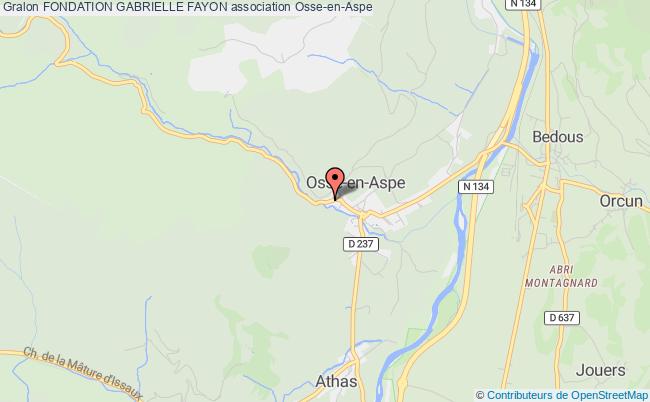 Fondation gabrielle fayon association 1945 osse-en-aspe profit ...