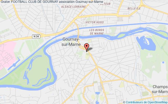 Associations Football (football, futsal) Gournay-sur-Marne : 3 associations