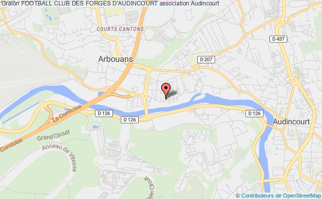 Football club des forges d'audincourt association Football Audincourt