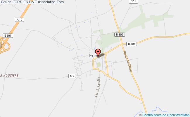 Fors en live association Promotion Fors