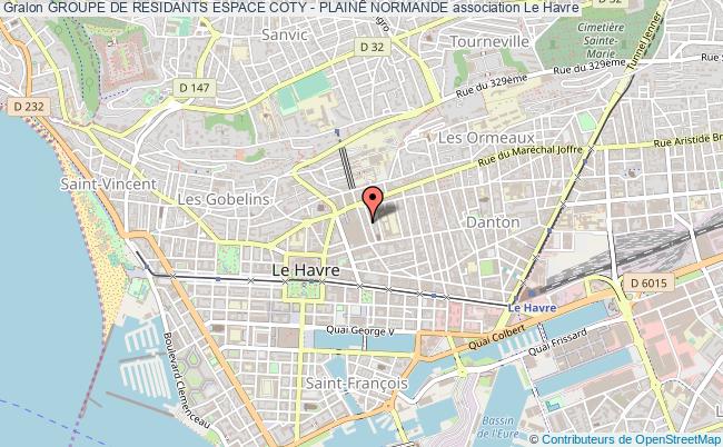 Groupe de residants espace coty - plaine normande association Défense Le Havre