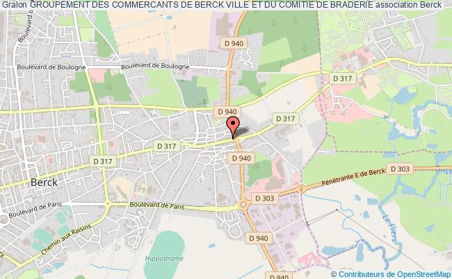 Groupement des commercants de berck ville et du comitie de braderie ...