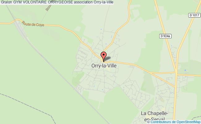 Gym volontaire orrygeoise association Autonomie individu Orry-la-Ville