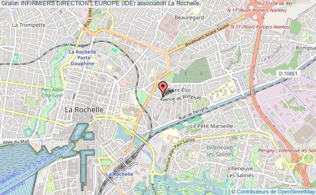 Infirmiers direction l'europe (ide) association Solidarité La Rochelle